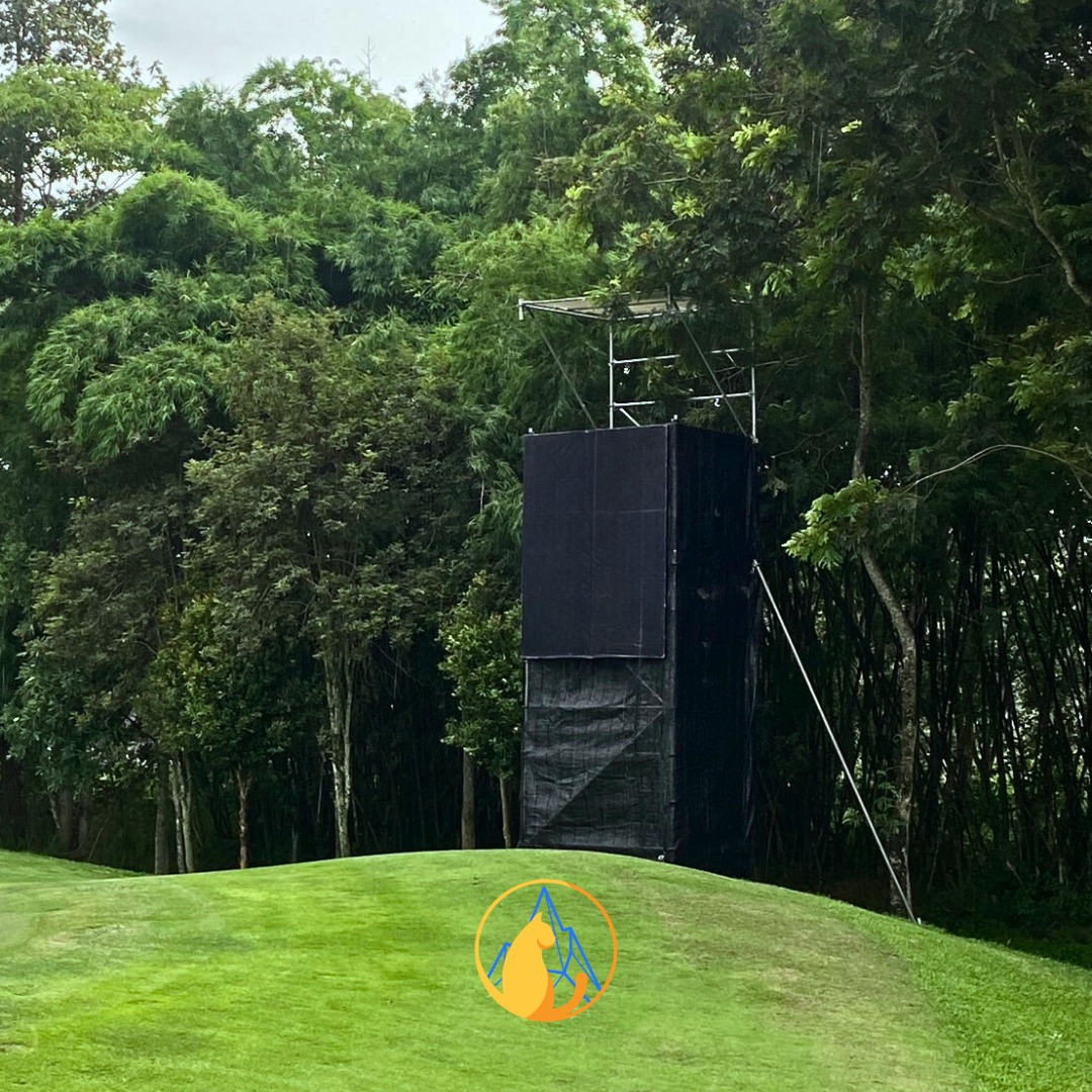 ติดตั้งหอถ่ายทอดสด-Singha Chiang Mai Open 2024@สนามกอล์ฟแม่โจ้ จ.เชียงใหม่ - CATICE CO.,LTD.